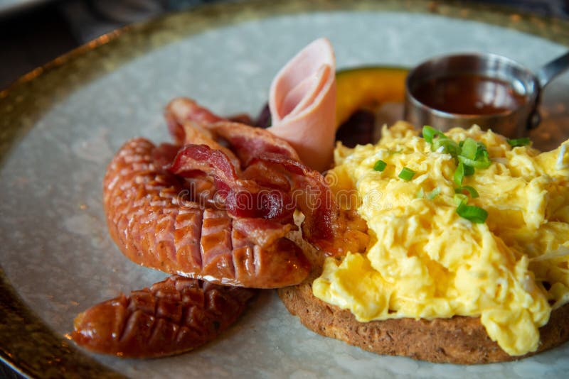 Breakfast set stock image. Image of meal, healthy, classic - 164147583