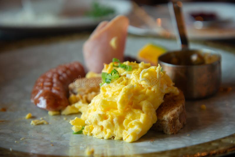 Breakfast set stock photo. Image of fried, coffee, healthy - 164147610