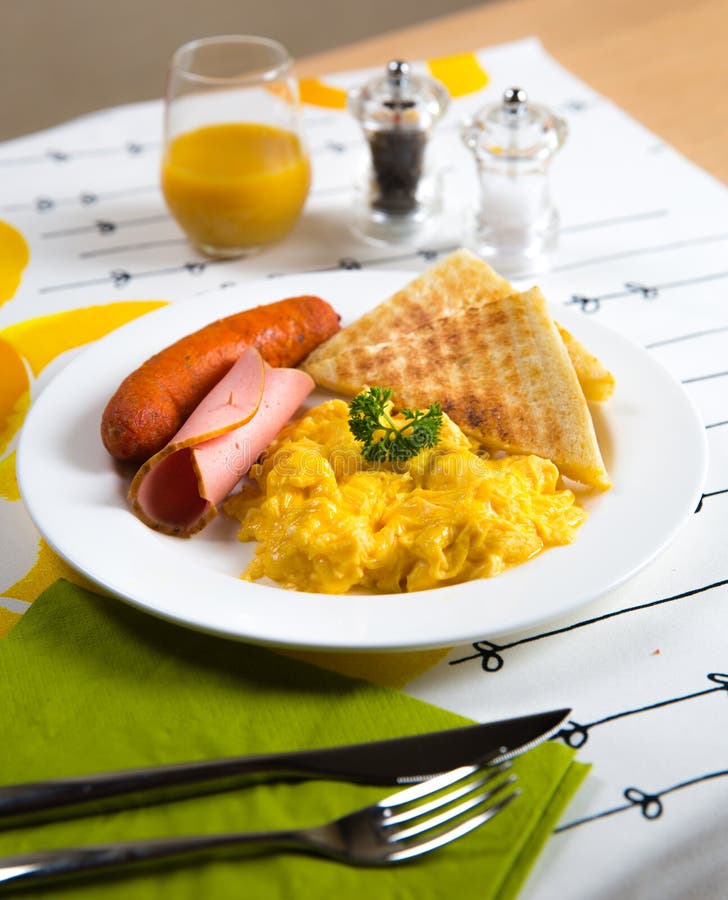 Breakfast set stock image. Image of hole, horizontal - 69139323