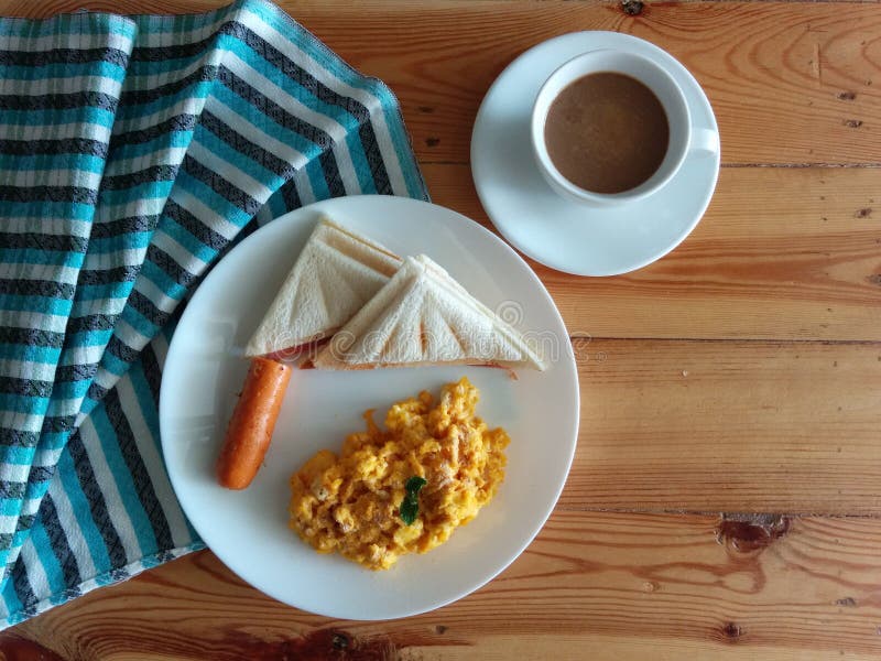 Breakfast set stock photo. Image of simple, delicious - 52326010