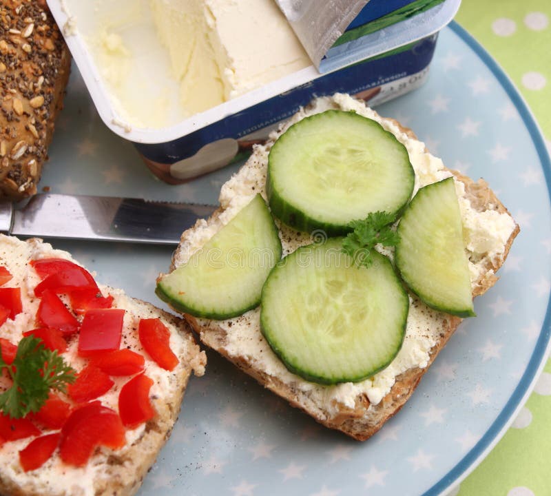 Breakfast stock image. Image of food, starter, bakery - 96892311