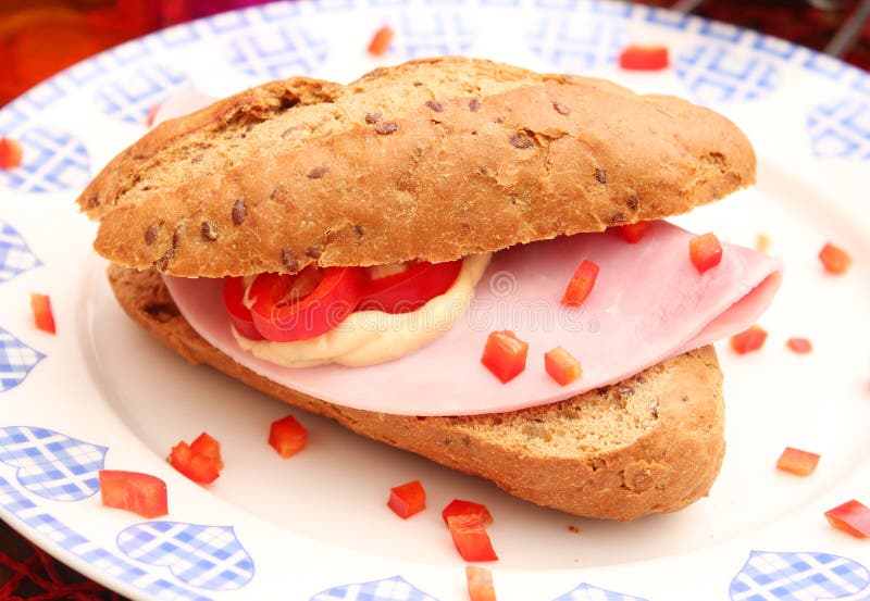 Breakfast stock photo. Image of snack, remoulade, dessert - 68049720