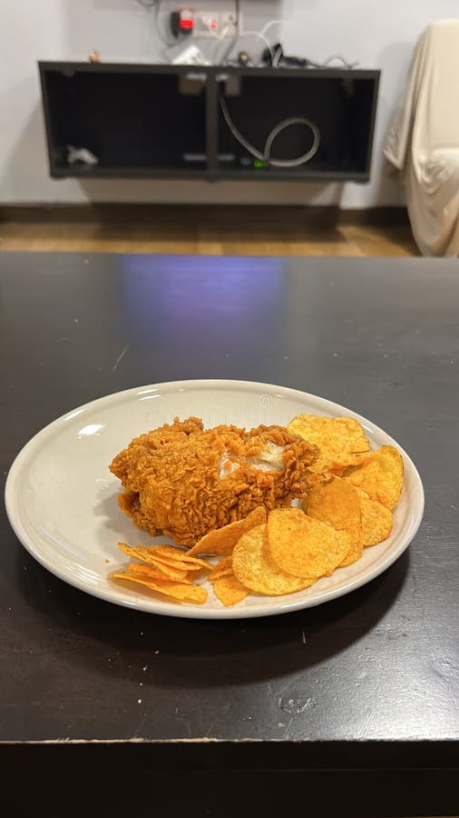 Breakfast stock photo. Image of chips, breakfast, spicy - 264797268