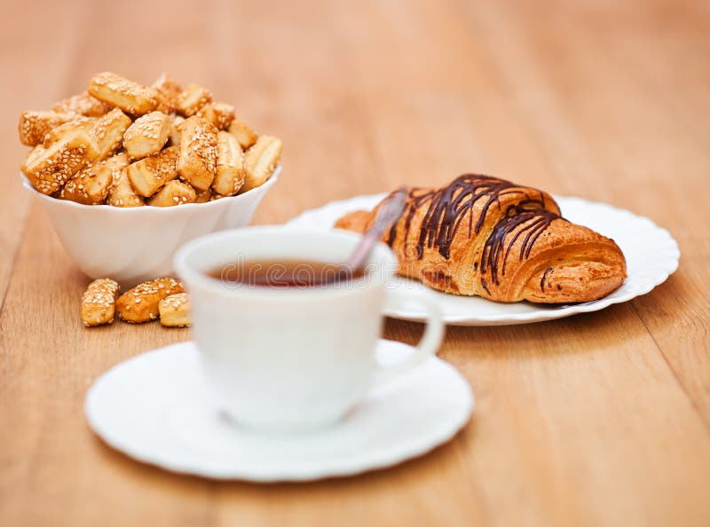 Breakfast on table stock image. Image of aroma, appetizing - 22220765