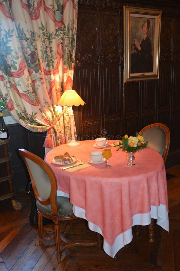 Breakfast Table stock photo. Image of inside, close, dishes - 44489288