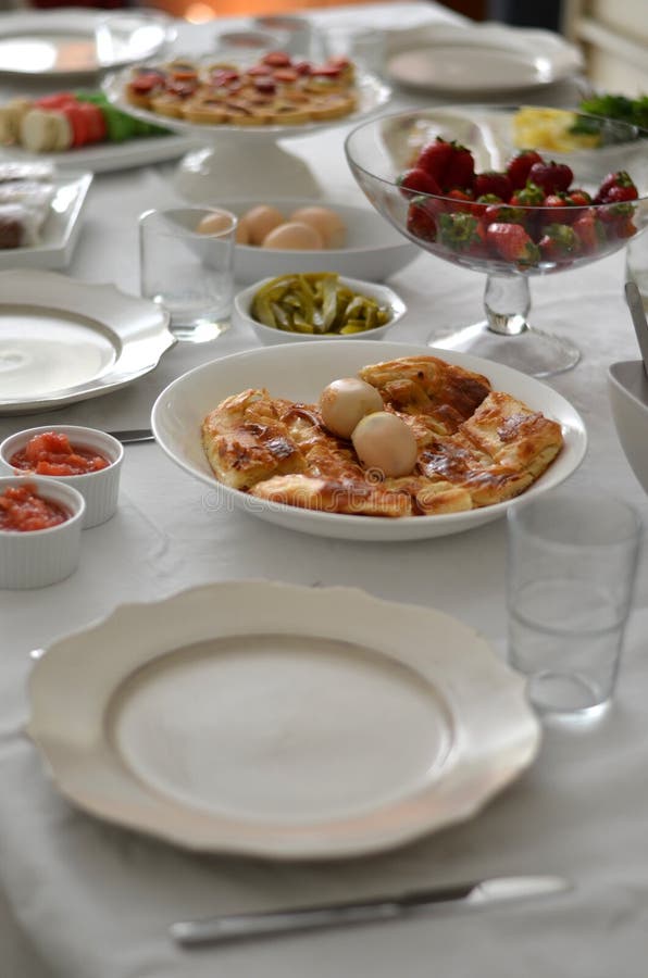 Breakfast table stock image. Image of breakfast, decorate - 29748097