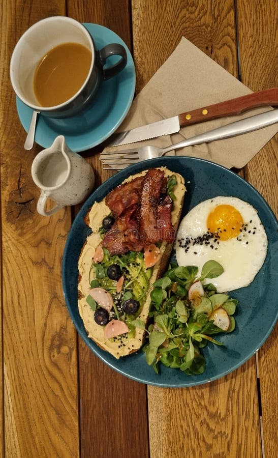 Bacon for Sunday Breakfast stock photo. Image of fatty - 319309218