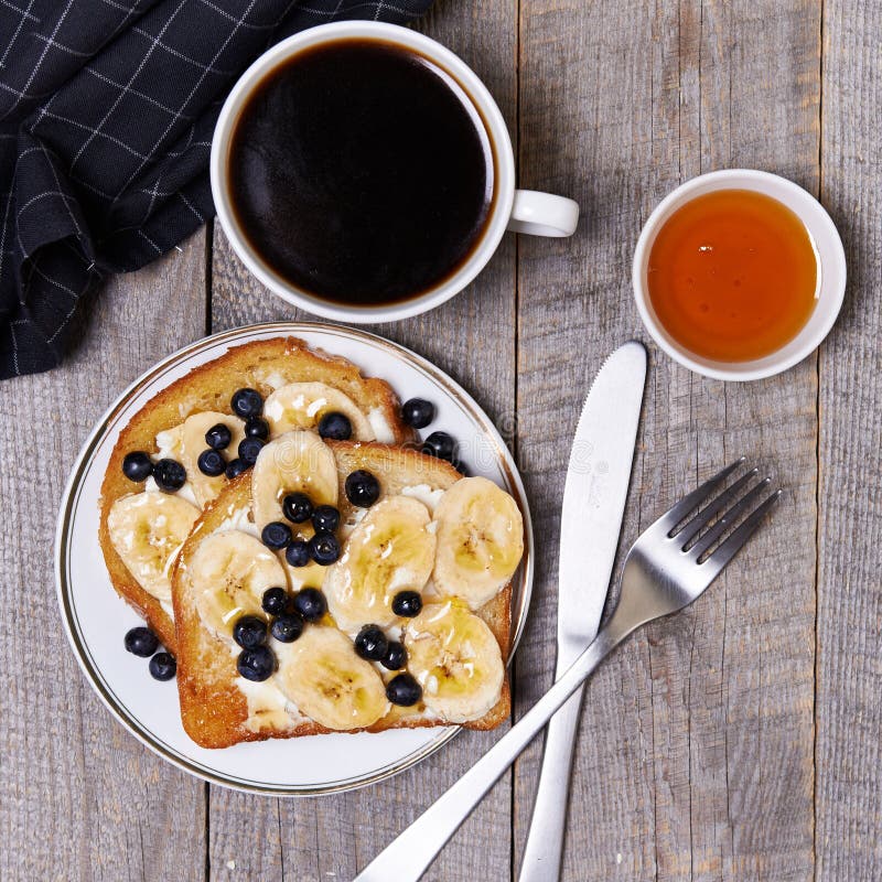 Breakfast table.top view stock image. Image of breakfast - 75909507