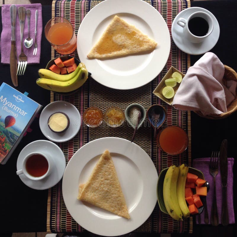 Breakfast table editorial stock image. Image of planet - 47481754