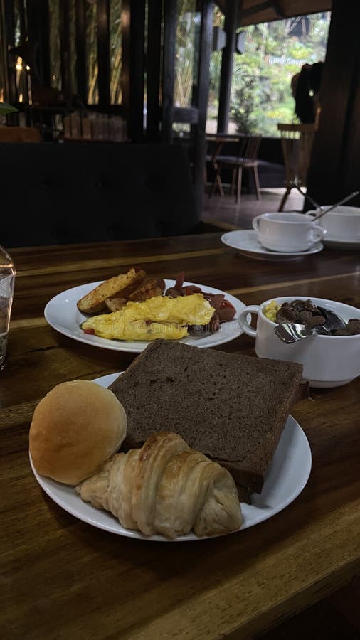 Breakfast stock photo. Image of powerful, bread, breakfast - 265397628