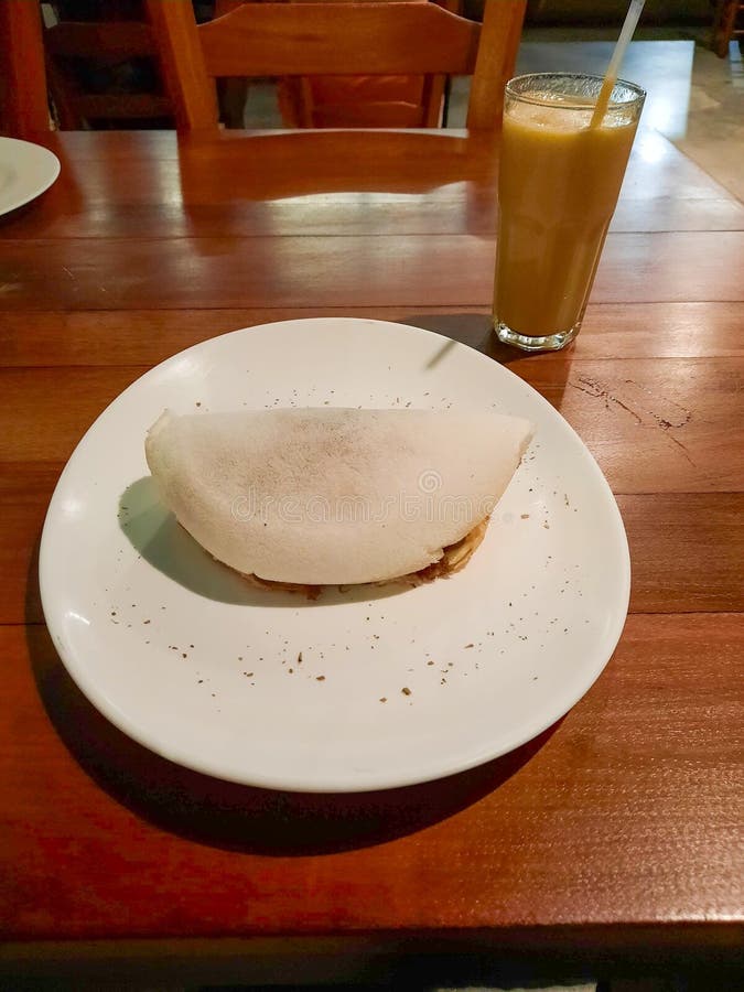 Breakfast with Tapioca and Cheese Stock Image - Image of cuisine ...