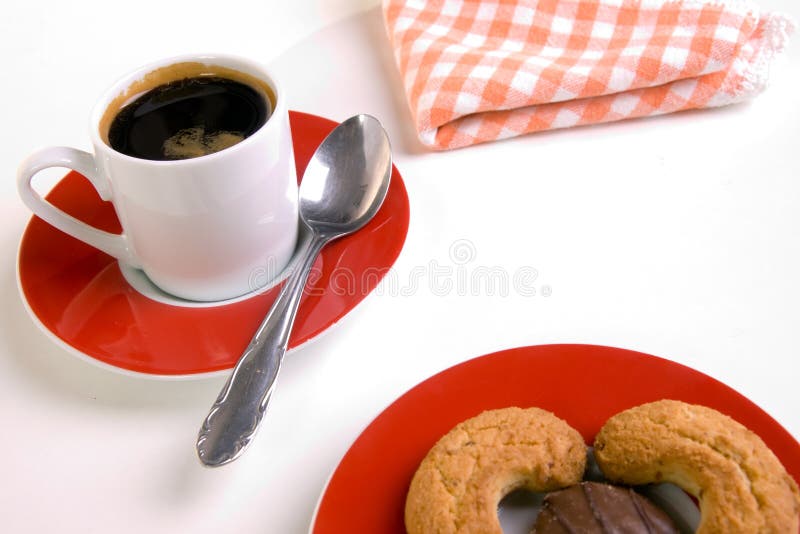 Breakfast time stock photo. Image of sugar, buiscuit - 12477006