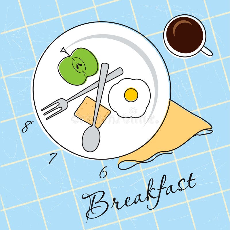 Breakfast Collection, Hand Draw Sketch Vector Stock Vector ...