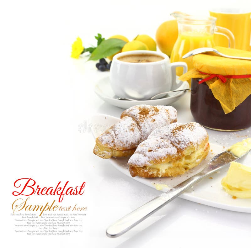 Breakfast time stock photo. Image of morning, french - 34718474