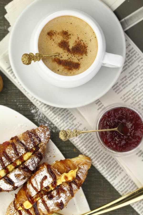 Breakfast time stock image. Image of dessert, drink, juice - 34718429