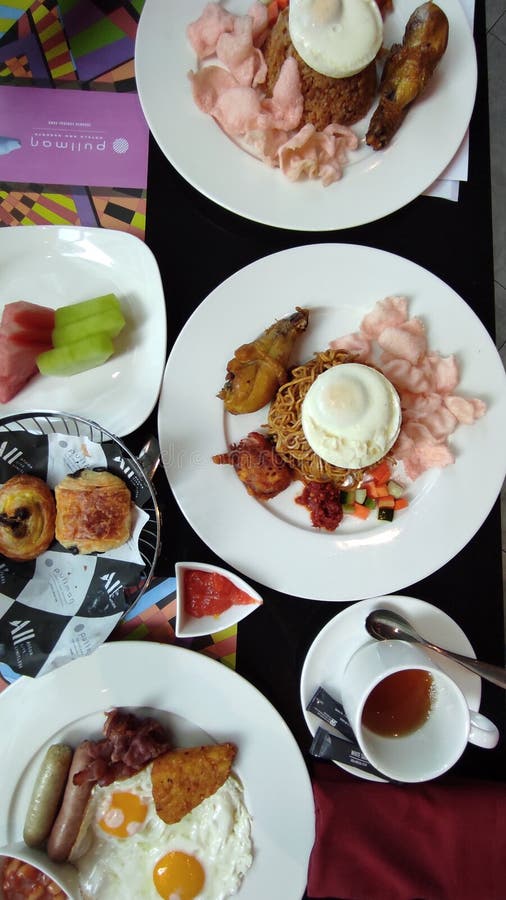 Breakfast Time with Pullman Editorial Photo - Image of dessert ...