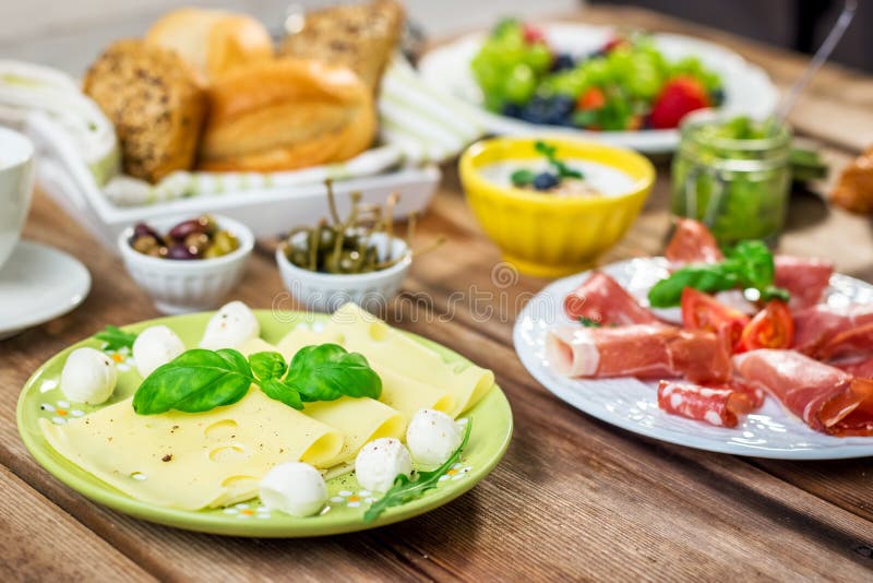 Breakfast time stock image. Image of meal, buffet, hotel - 89654275