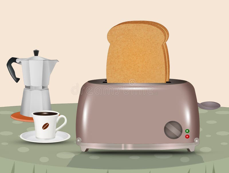 Breakfast In Toast With Eggs And Bacon. Hand Draw Sketch Vector Stock ...