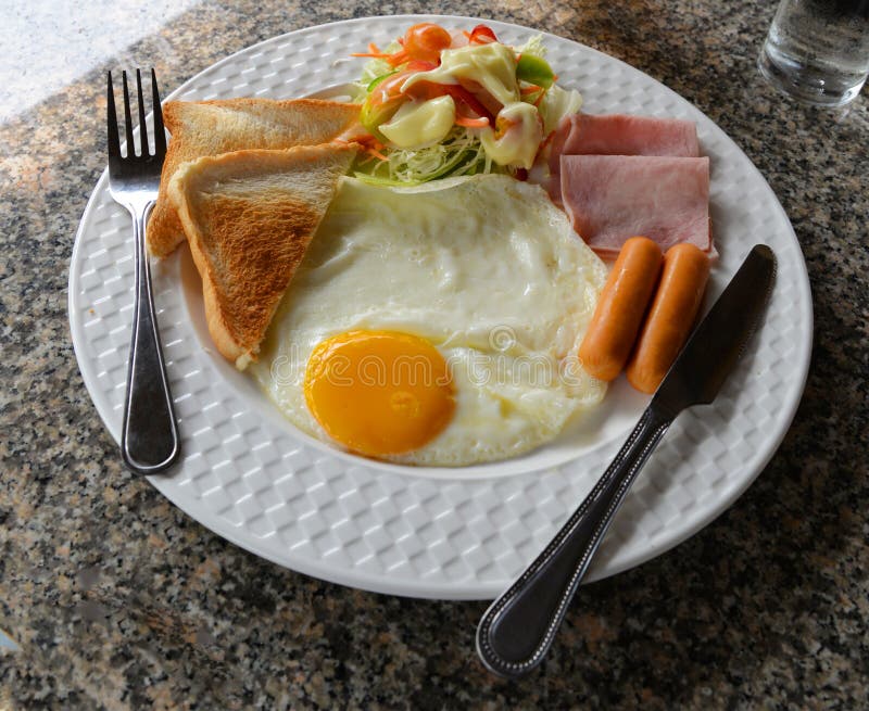Breakfast stock photo. Image of table, hash, orange, juice - 52823974