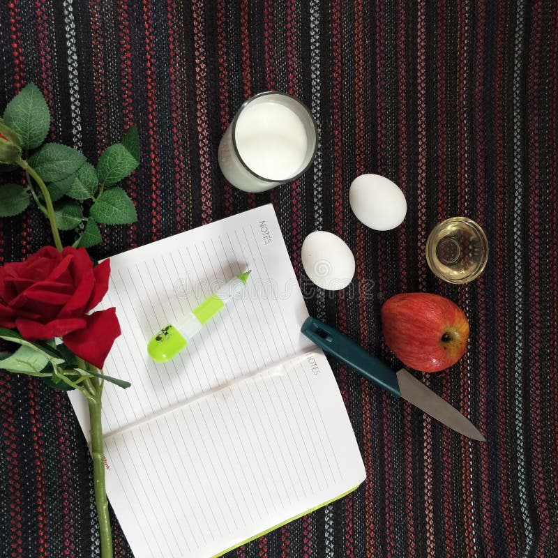 Breakfast with writing stock photo. Image of breakfast - 162932044