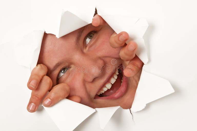 1,433 Breaking Paper Wall Stock Photos - Free & Royalty-Free Stock ...