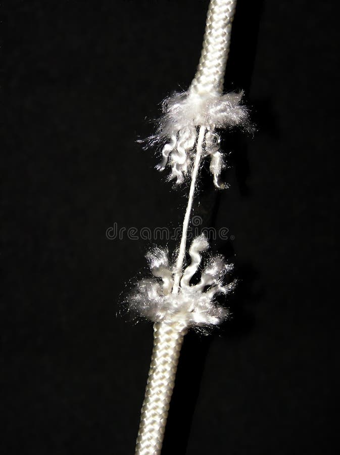 Broken rope stock photo. Image of metaphor, hang, flaw - 4477614