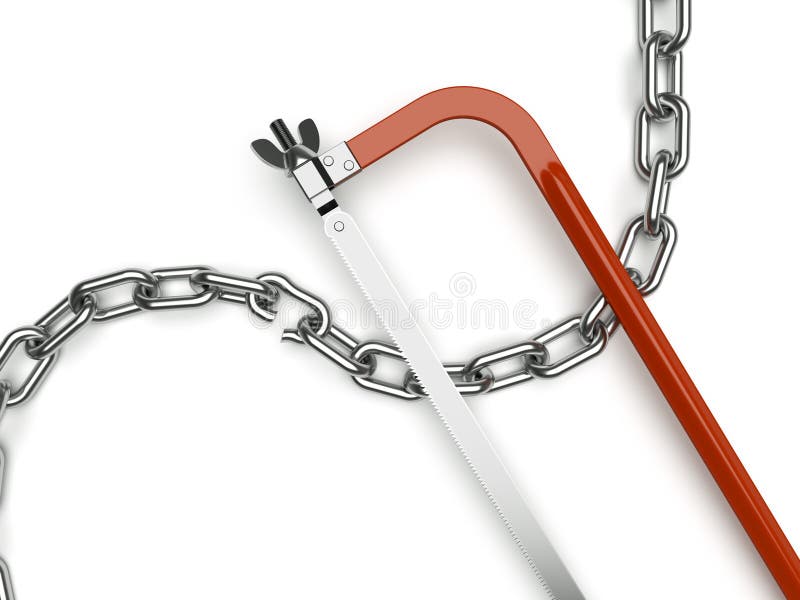Breaking chains stock image. Image of escape, closeup - 43237805