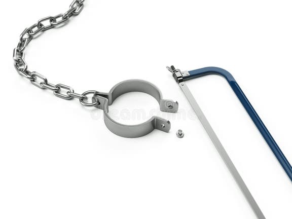 Breaking chains stock image. Image of cutted, chain, prison - 43237855