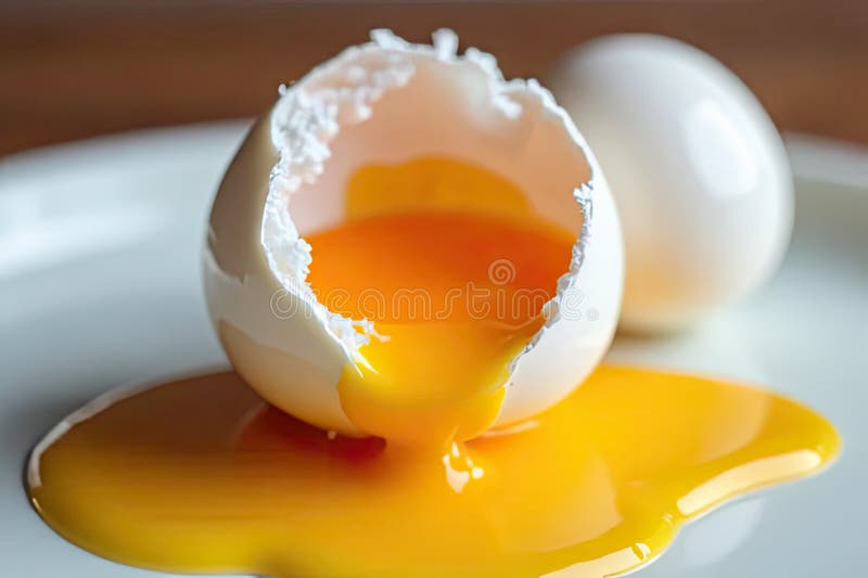 Breaking Egg in Motion stock illustration. Illustration of tutorial ...