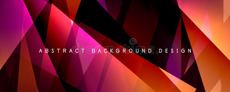 Breaking Glass Background, Kaleidoscope Effect. Transparent Straight ...