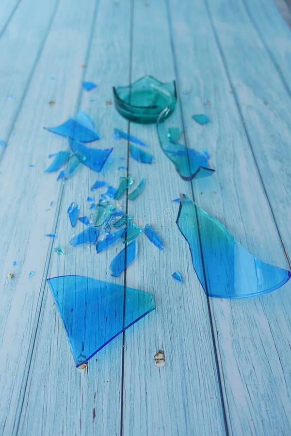 Breaking of a Glass on a Floor, Stock Photo - Image of break, floor ...