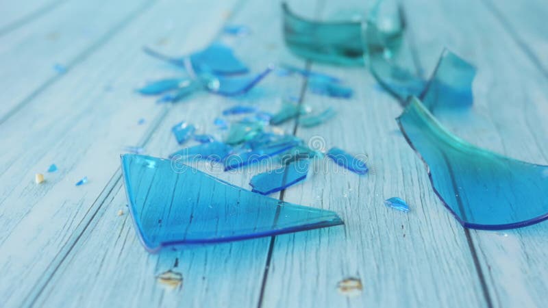 Breaking of a Glass on a Floor, Stock Footage - Video of glassware ...