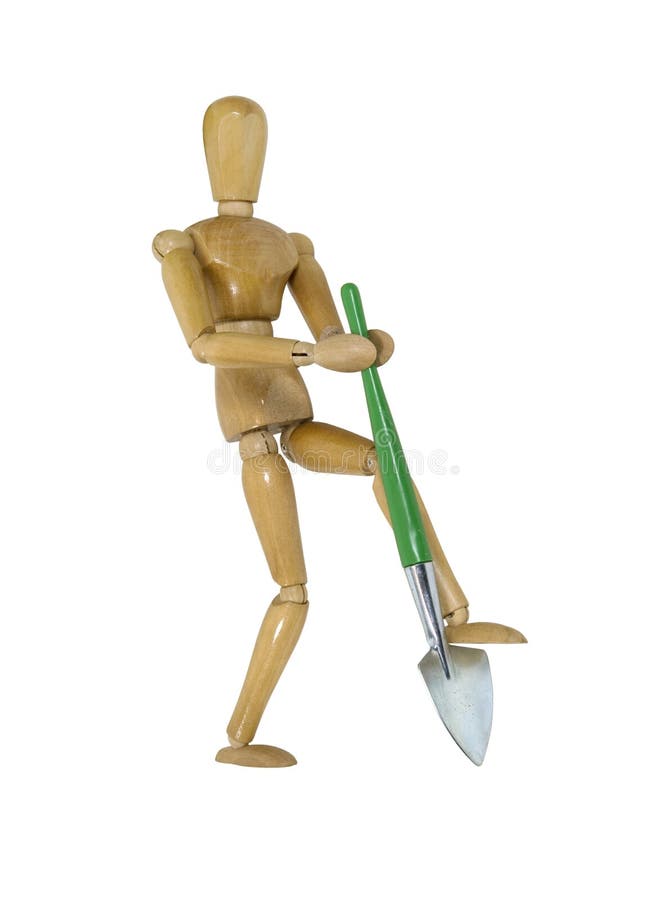 Digging Pose Using Shovel Stock Photos - Free & Royalty-Free Stock ...