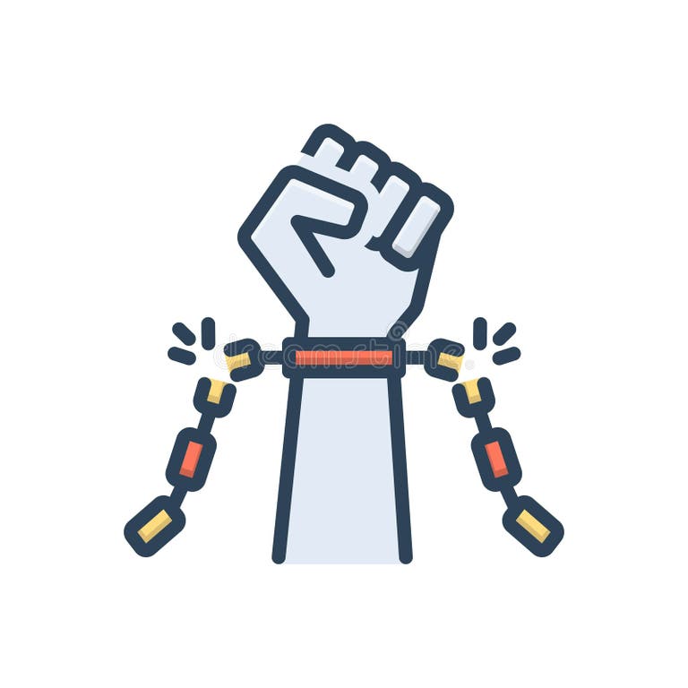 Color Illustration Icon for Breaking, Breakage and Demolition Stock ...