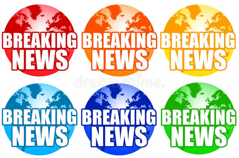 Breaking News Reporting Stock Illustrations – 1,643 Breaking News ...