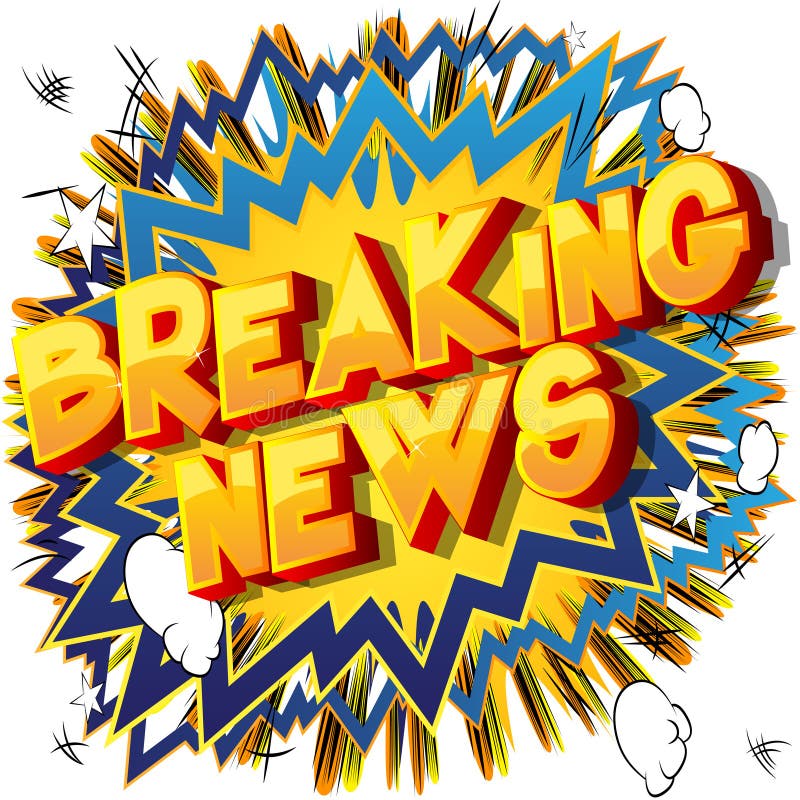 Breaking News Cartoon Stock Illustrations – 1,716 Breaking News Cartoon ...
