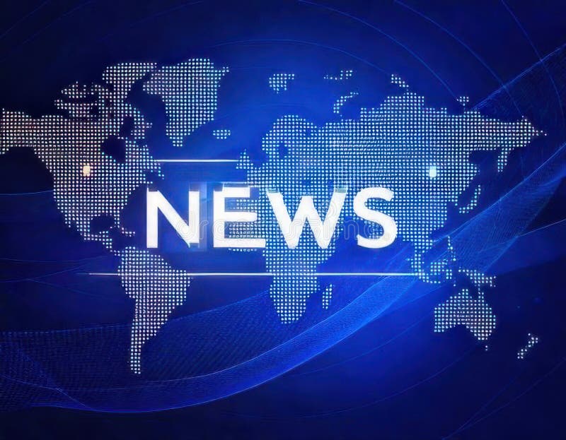 Breaking News Global Updates Insights Wallpaper Stock Illustration ...