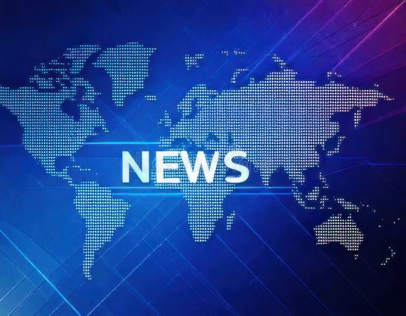 Breaking News Global Updates Insights Wallpaper Stock Illustration ...