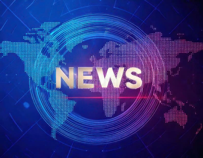 Breaking News Global Updates Insights Wallpaper Stock Illustration ...