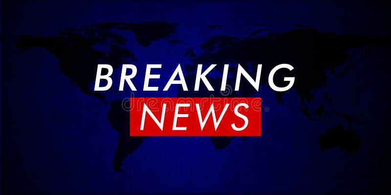 Breaking News Headline Illustration Stock Illustration - Illustration ...