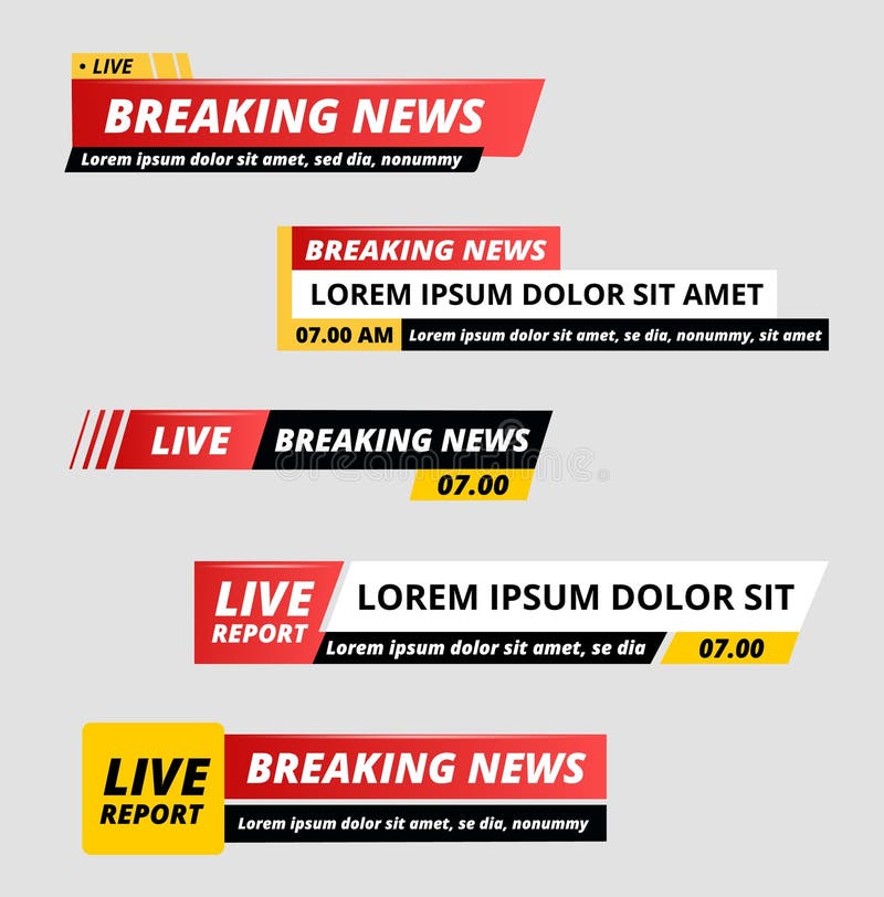 Breaking News Stock Illustrations – 33,207 Breaking News Stock ...