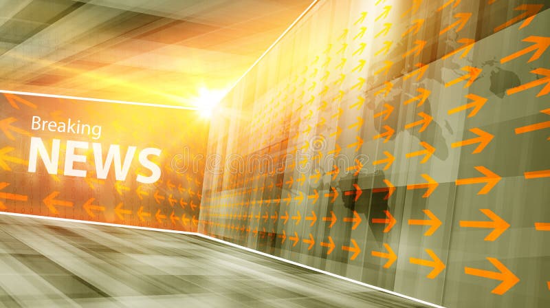 Breaking News Studio Background Stock Image - Image of numbers ...