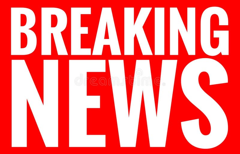 Breaking News Update Header Stock Illustration - Illustration of ...