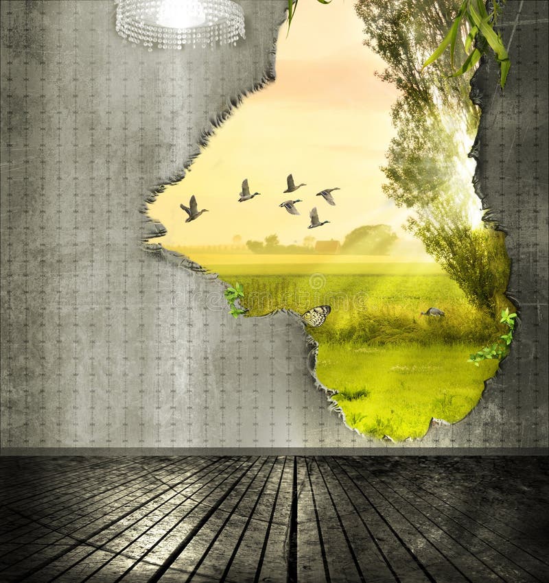 Breaking out stock image. Image of grey, peace, dank - 28476341