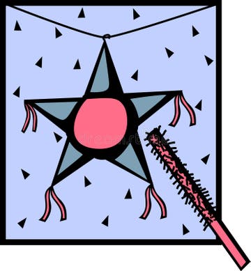 Breaking Pinata Stock Illustrations – 105 Breaking Pinata Stock ...