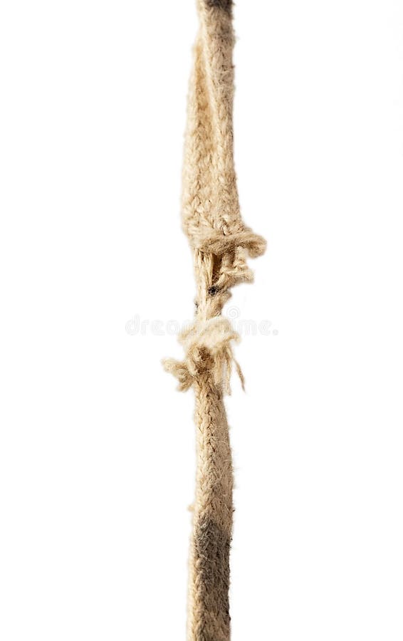 Broken rope stock photo. Image of metaphor, hang, flaw - 4477614