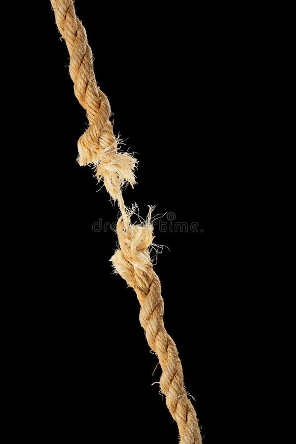 Breaking rope stock photo. Image of tight, pull, tear - 13589966