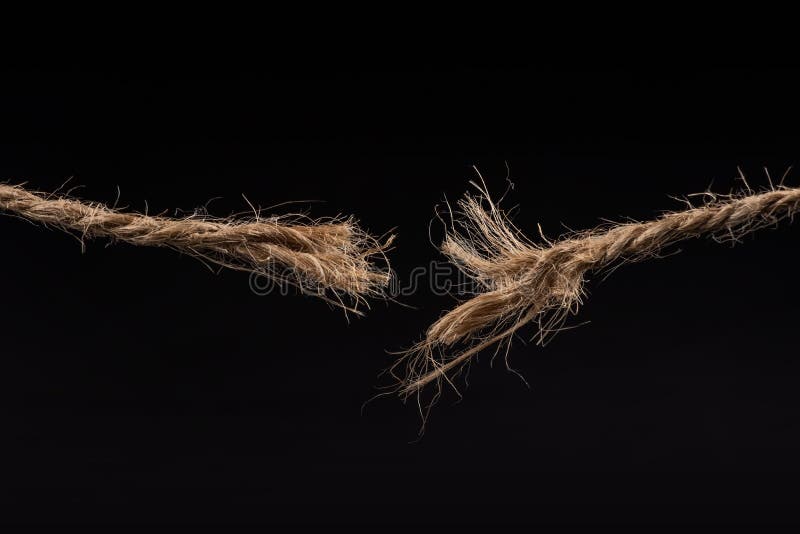Breaking Rope Black Background Stock Photos - Free & Royalty-Free Stock ...