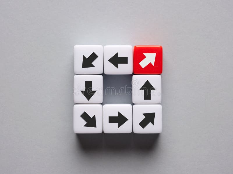 Breaking the Routine Vicious Cycle Stock Image - Image of arrow ...