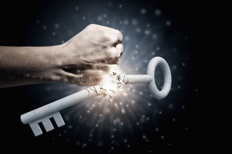 Breaking through security stock photo. Image of concept - 70104160